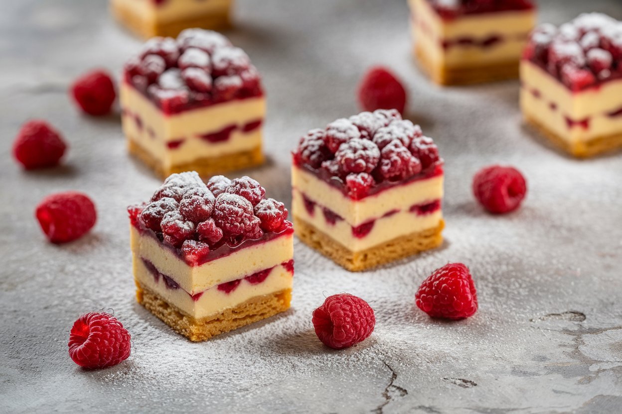 Tangy Citrus Raspberry Squares - Dough Whisperer – Where Baking Meets ...