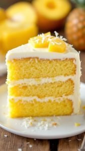 Moist and Fluffy Pineapple Cake Recipe - Dough Whisperer – Where Baking ...