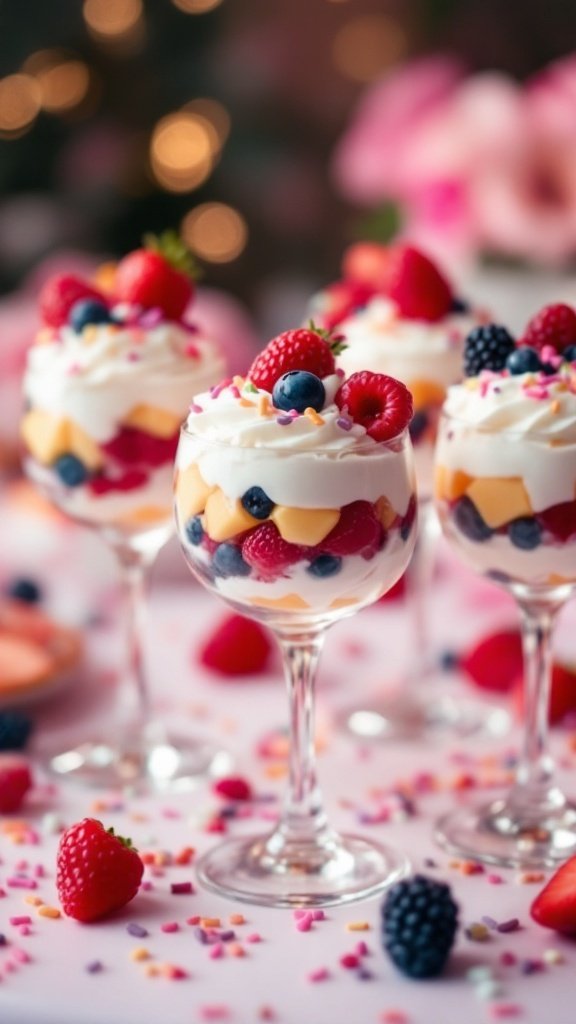 Delightful Mini Fruit Trifles Recipe - Dough Whisperer – Where Baking ...