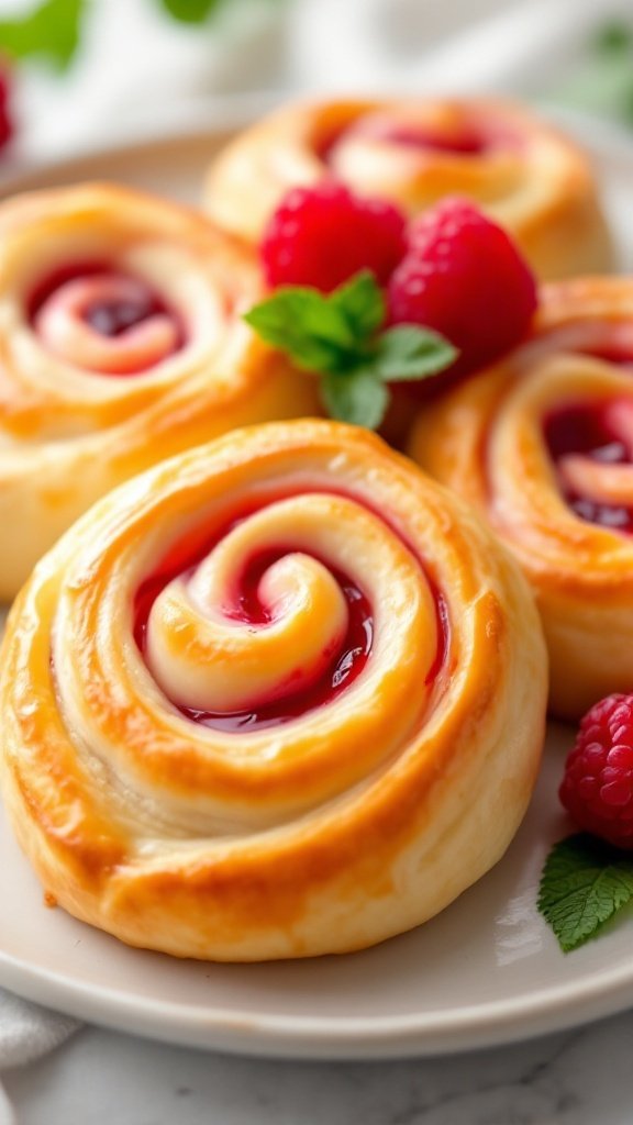 Homemade Raspberry Cream Cheese Danish Recipe - Dough Whisperer – Where ...