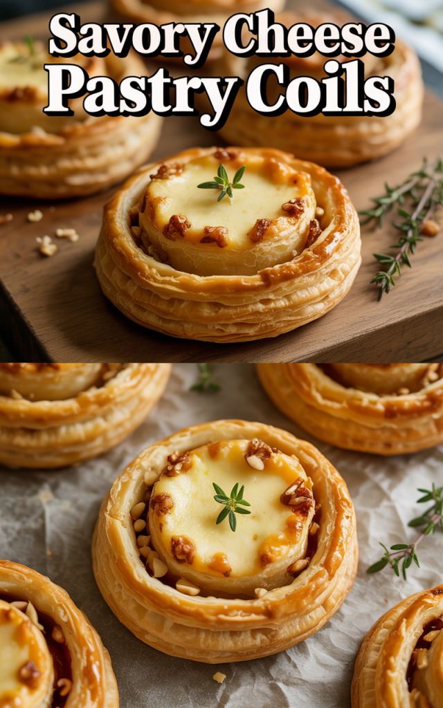 Golden Savory Cheese Pastry Coils: A Crowd-Pleasing, Crispy Delight ...