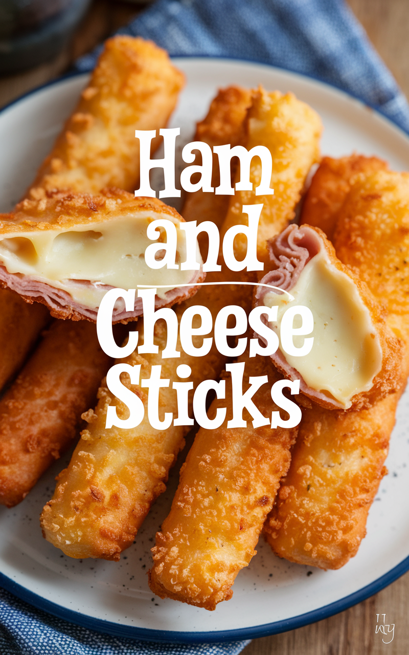 Ham and Cheese Sticks: Quick, Crispy, and Crowd-Pleasing Treats for Any ...