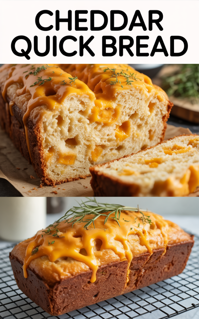 Cheddar Cheese Quick Bread: The Ultimate Savory Quick-Bake Delight ...