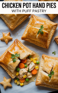 Mini Chicken Pot Pies: Bite-Sized Comfort Wrapped in Flaky Puff Pastry ...