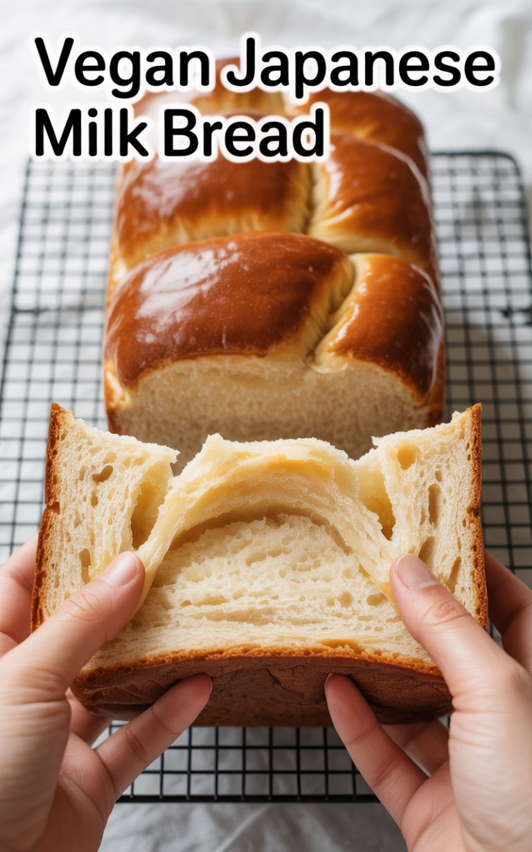 Heavenly Vegan Japanese Milk Bread: Unleashing the Fluffy, Tangzhong ...