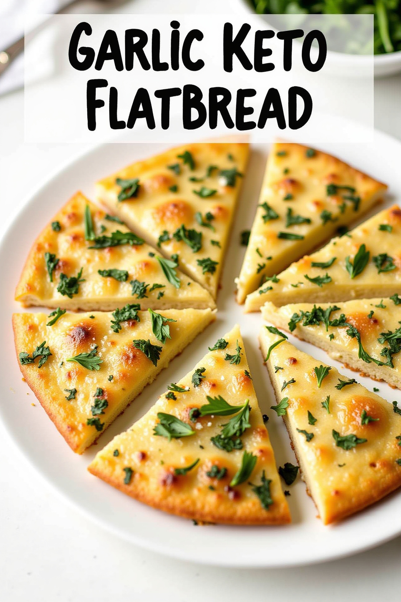 Garlic Keto Flatbread: Your Ultimate Low-Carb, Flavor-Packed Bread ...
