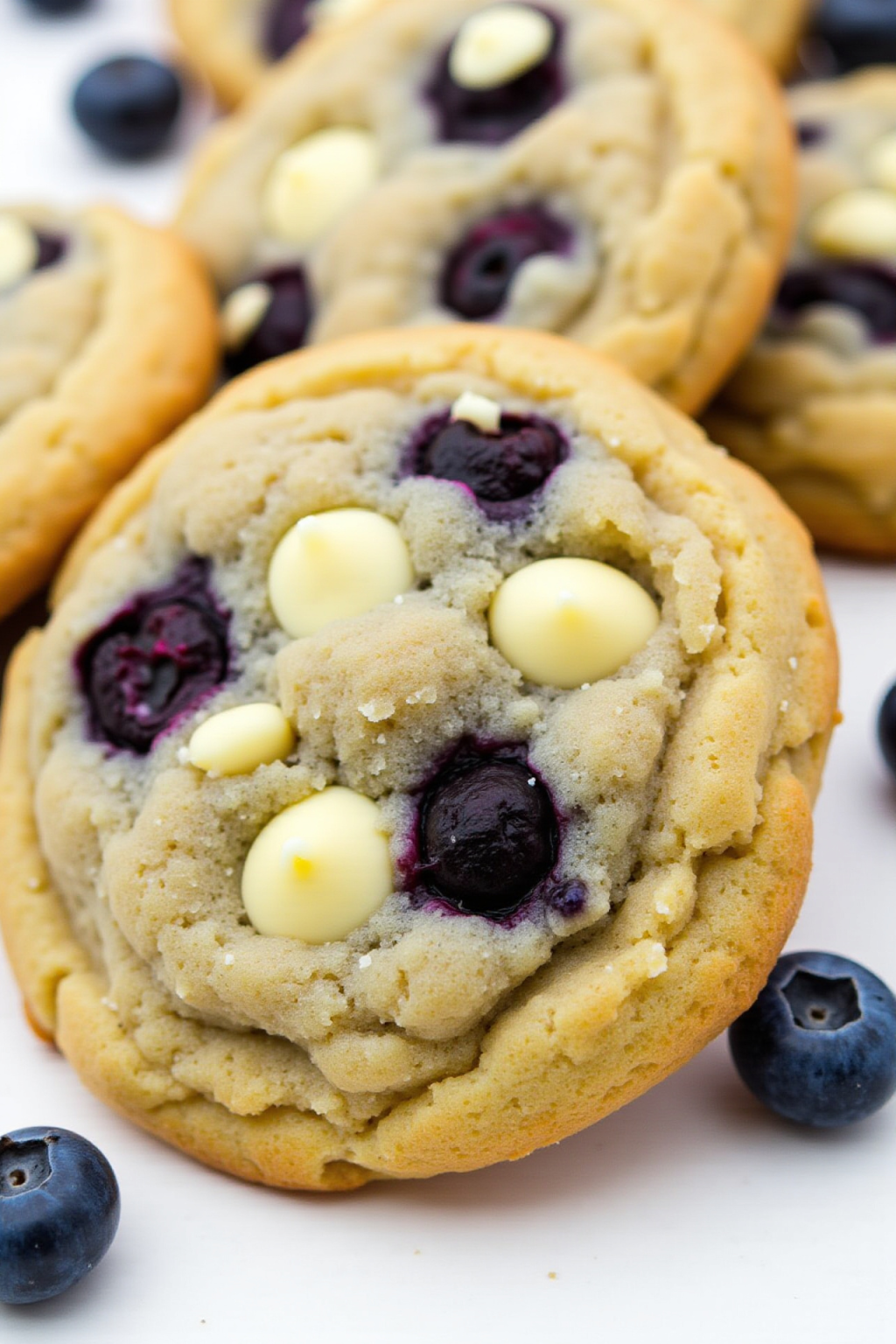 Bakery-Style Blueberry White Chocolate Chip Cookies: A Delicious Blend ...