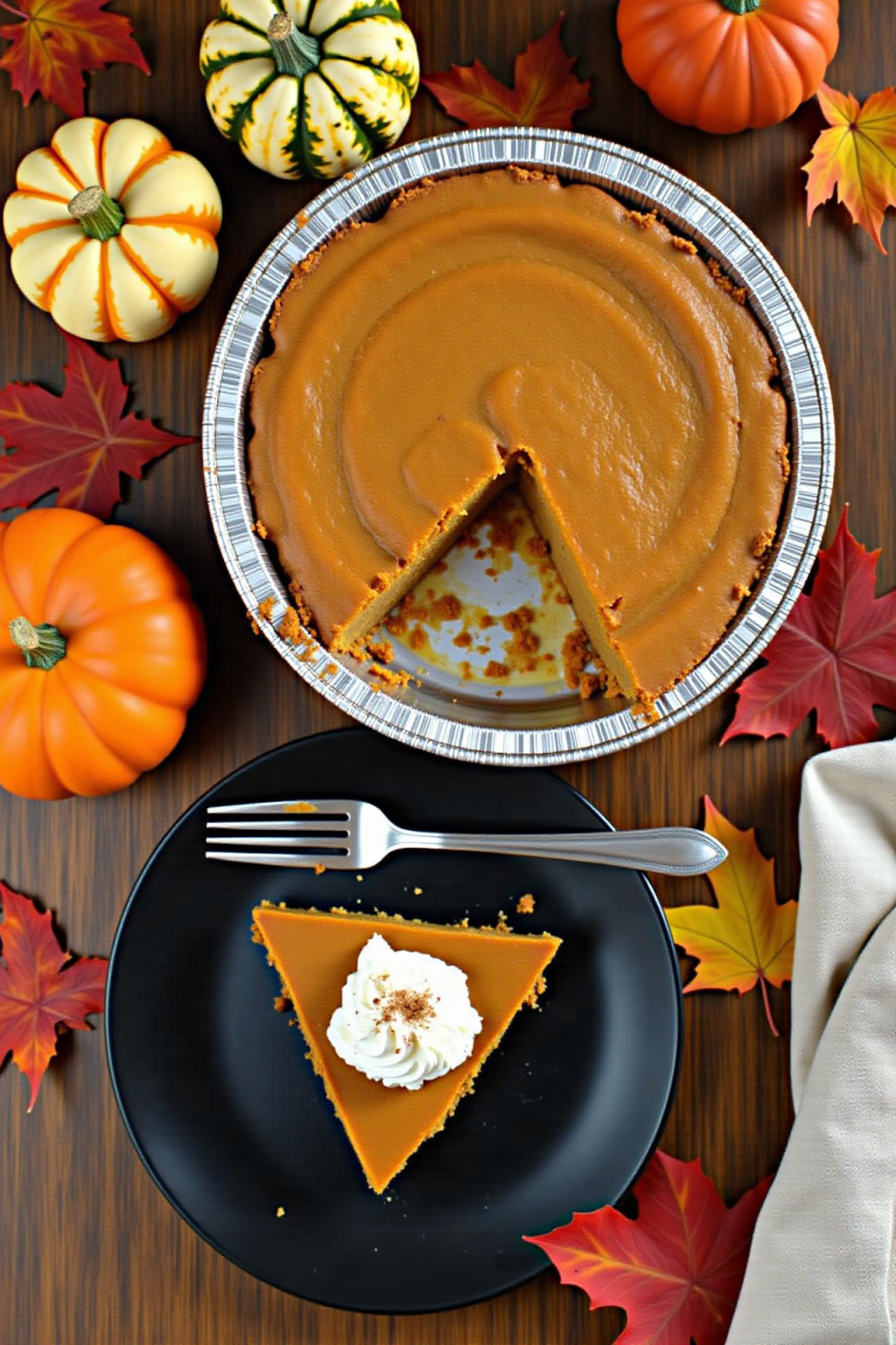 Harvest Harmony: Effortless Thanksgiving Pumpkin Pie Recipe - Dough ...