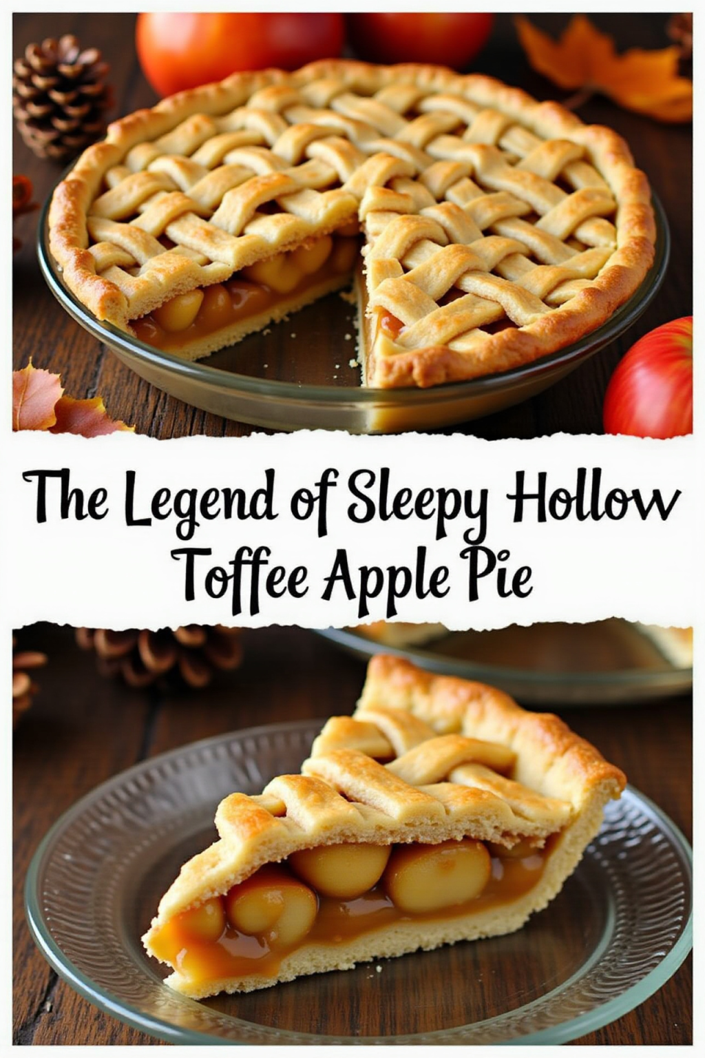 Indulgent Toffee Apple Pie: A Luxurious Twist on a Timeless Classic ...