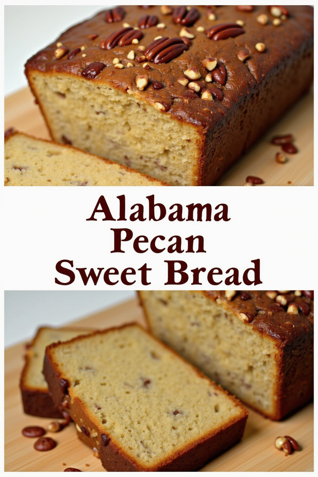 Southern Comfort in Every Slice: Irresistibly Moist Alabama Pecan Sweet ...