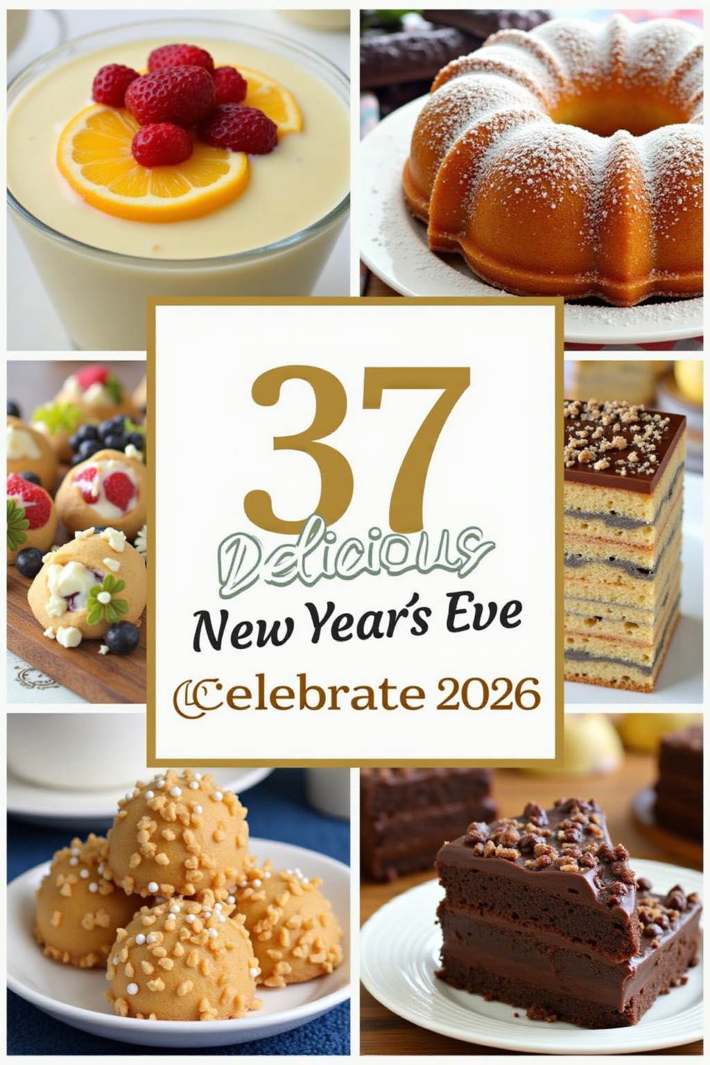 Ring in 2026: 37 Irresistible Desserts for an Unforgettable New Year’s ...