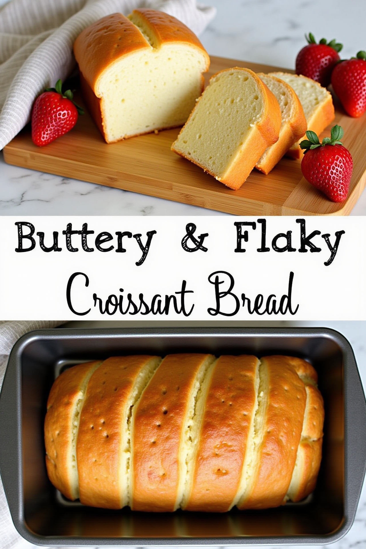 Croissant Bread Loaf: The Ultimate Fusion of Flaky Croissants and ...